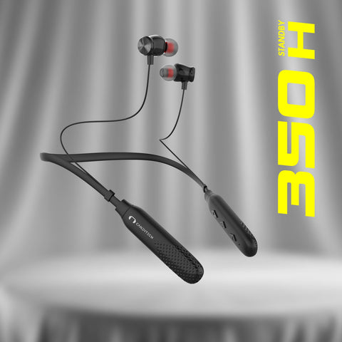 Candytech Echo Bluetooth Neckband upto 24 hrs Playtime With Magnetic E ...